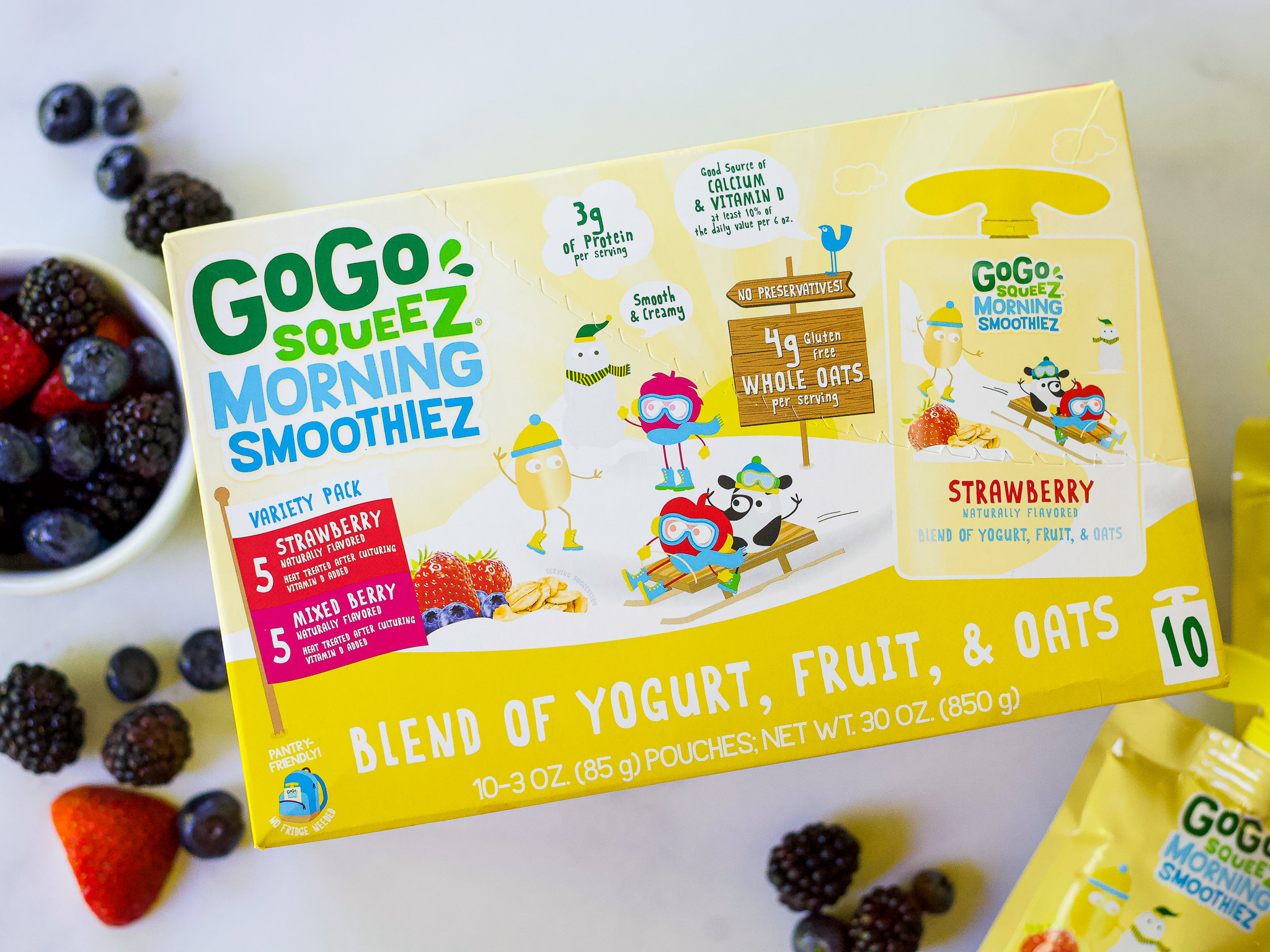 Jumpstart Their Day With GoGo squeeZ® Morning smoothieZ - iHeartPublix
