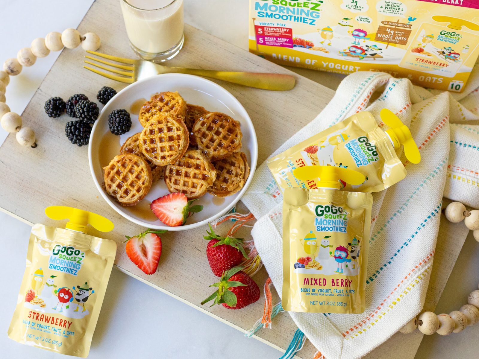 Jumpstart Their Day With GoGo squeeZ® Morning smoothieZ - iHeartPublix