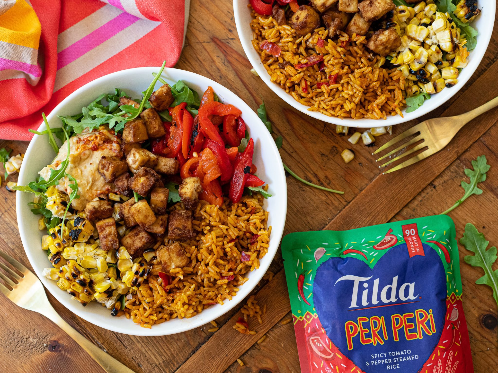 Make A Delicious Peri Peri Rice Bowl With Crispy Tofu – Quick & Easy ...