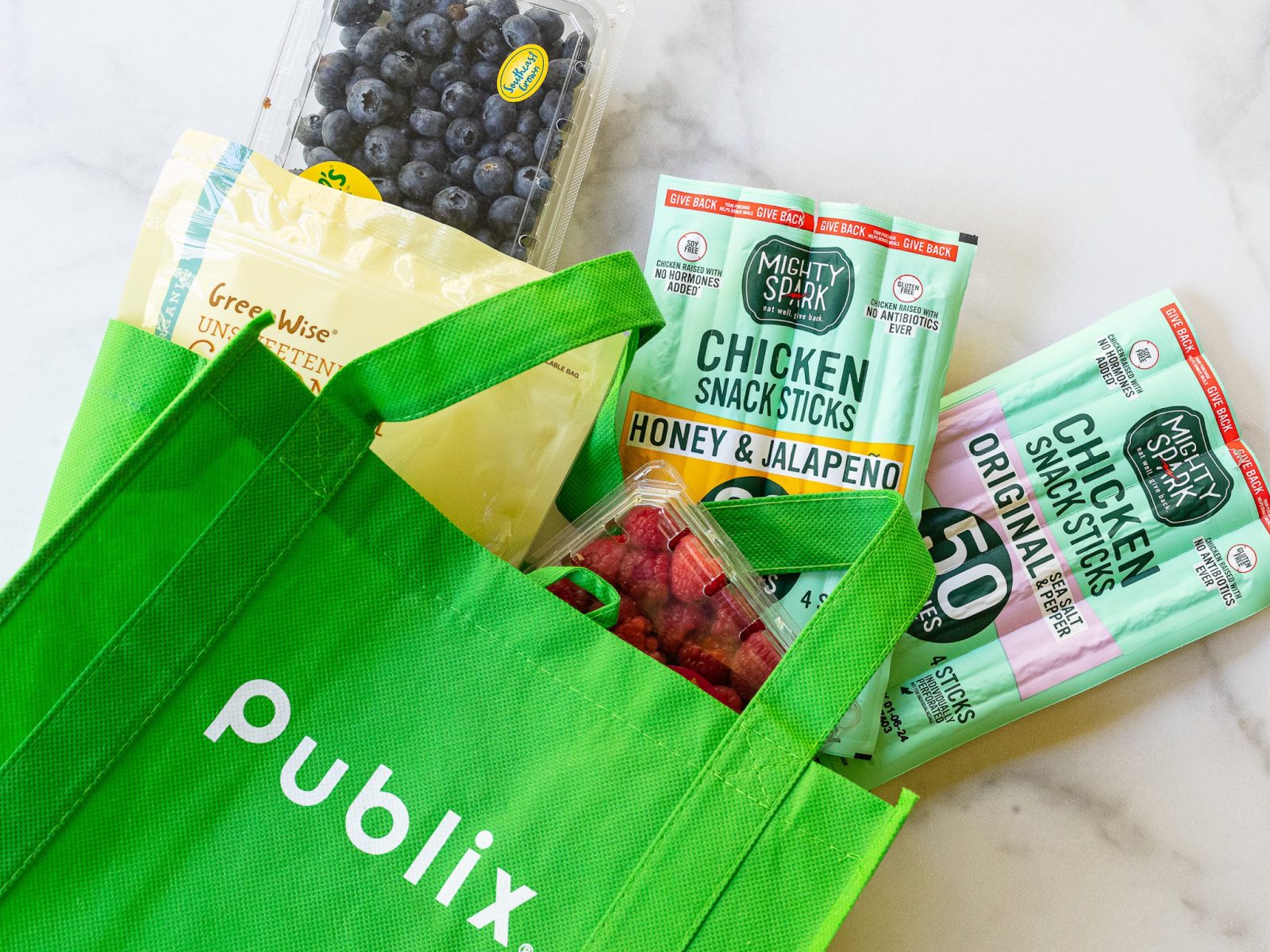 Mighty Spark Chicken Snack Sticks Are A Healthy & Portable Protein ...