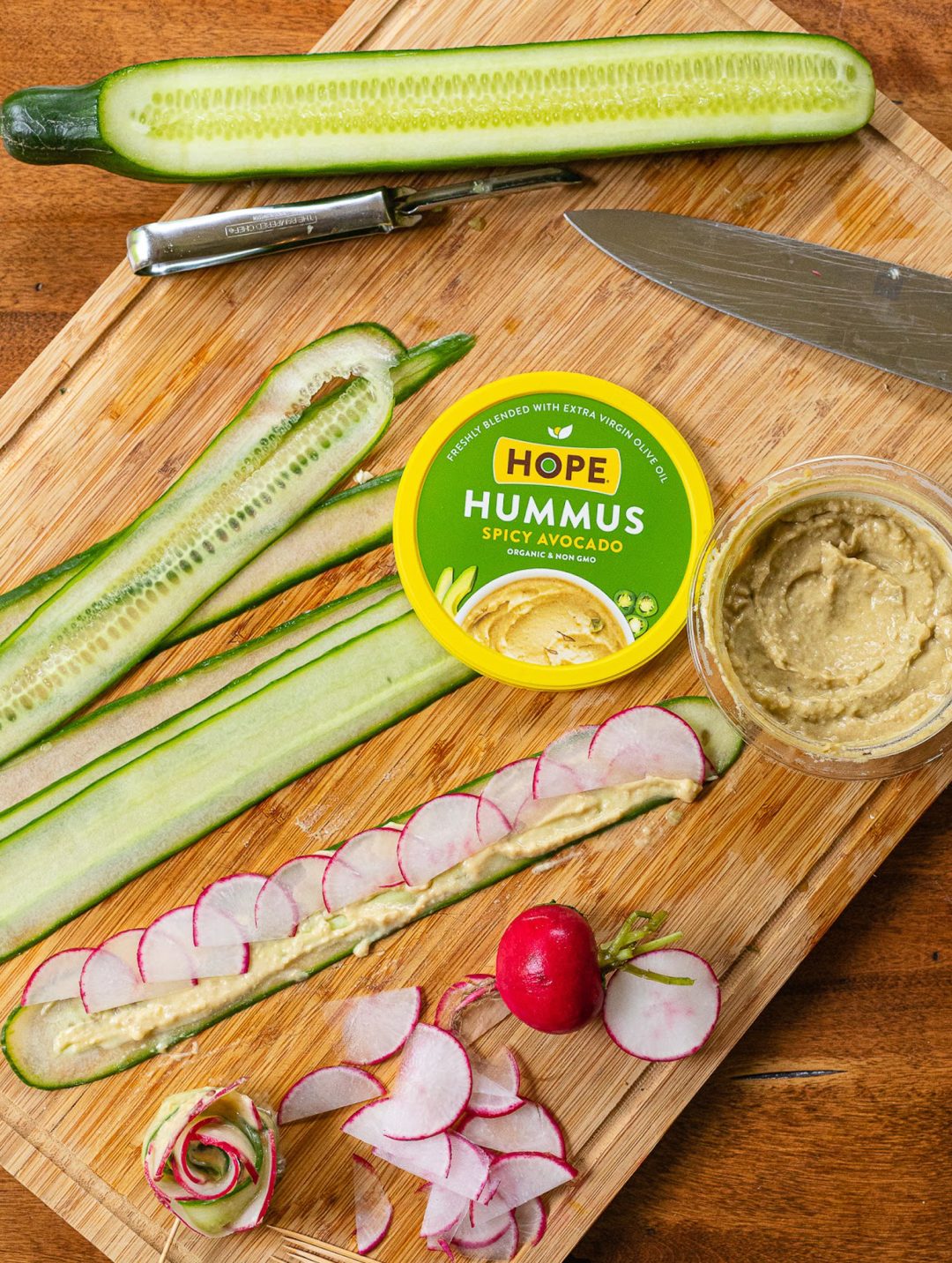 Veggie Hummus Roses Will Be The Star Of Your Next Get Together ...