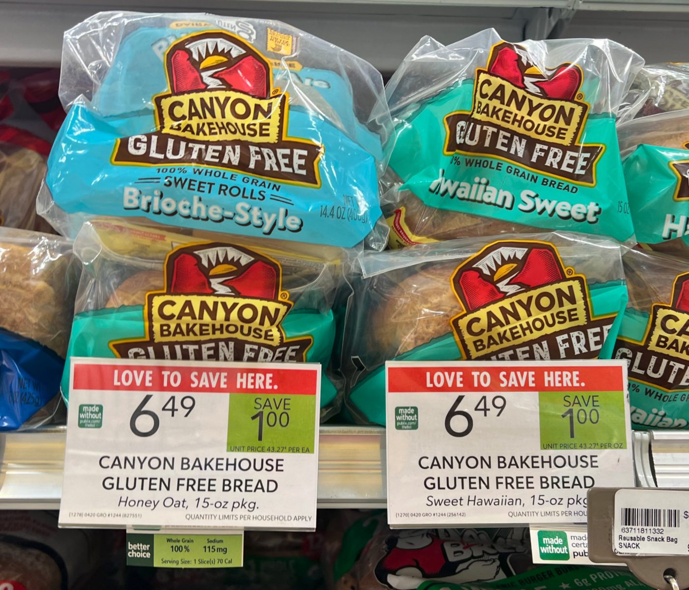 Canyon Bakehouse Products As Low As $2.99 At Publix (Regular Price $7. ...