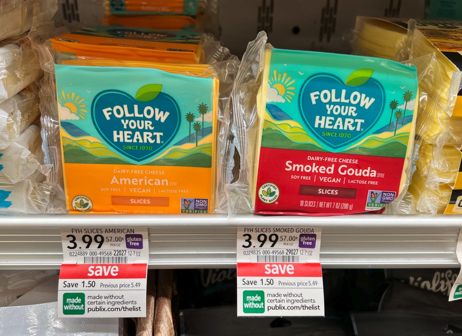Follow Your Heart Cheese Slices Just $1.49 At Publix – Less Than Half ...