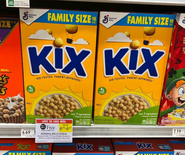 Family Size Boxes Of General Mills Cereals As Low As $2.35 At Publix ...
