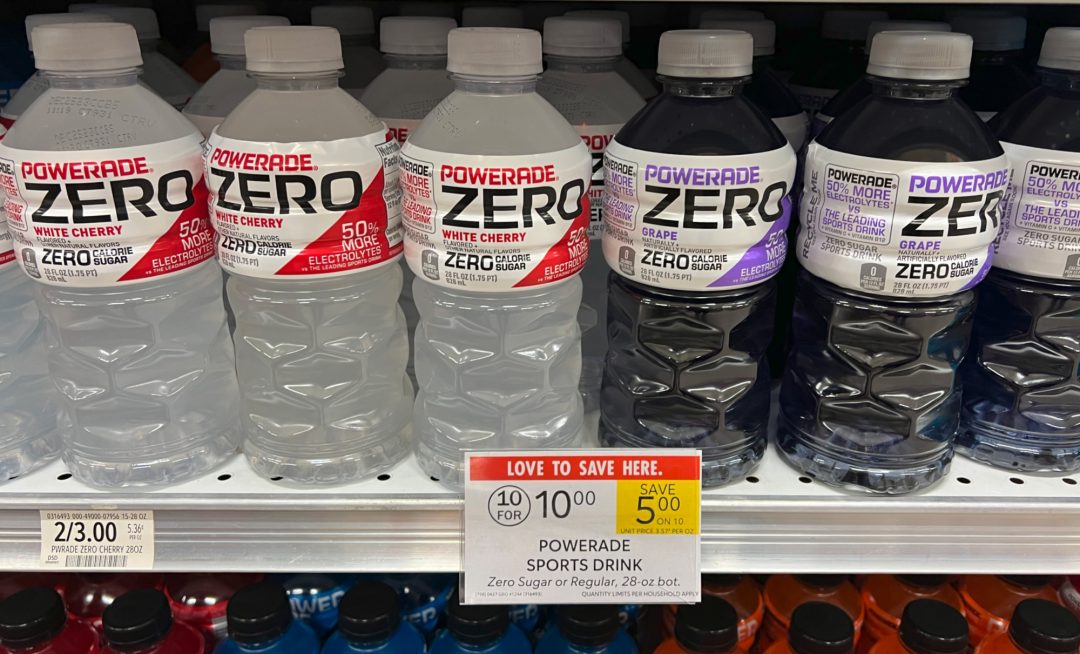 Powerade Sports Drinks Just 80¢ At Publix - iHeartPublix