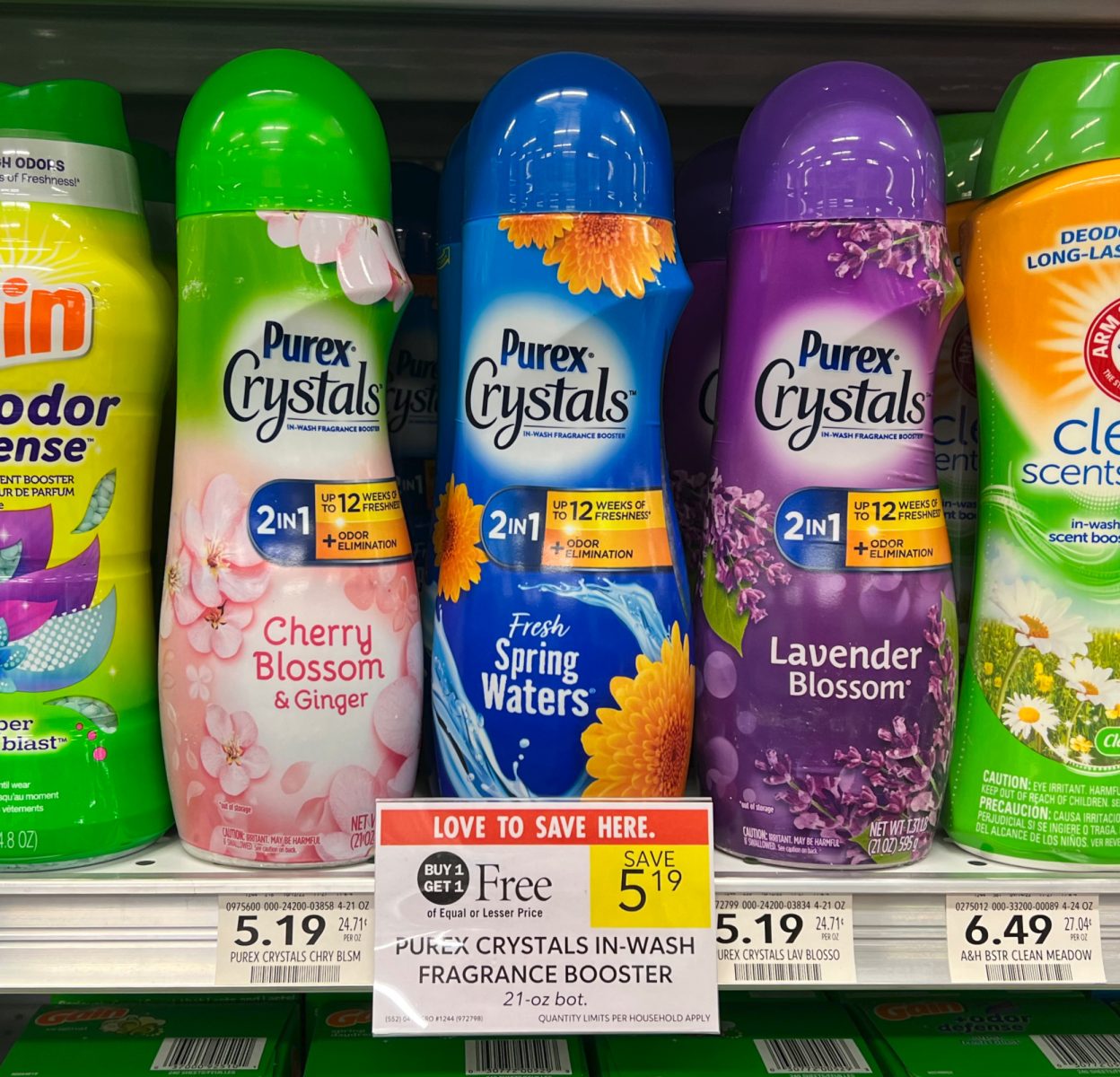 Grab Purex Crystals In-Wash Fragrance Booster For As Low As $1.35 Per ...