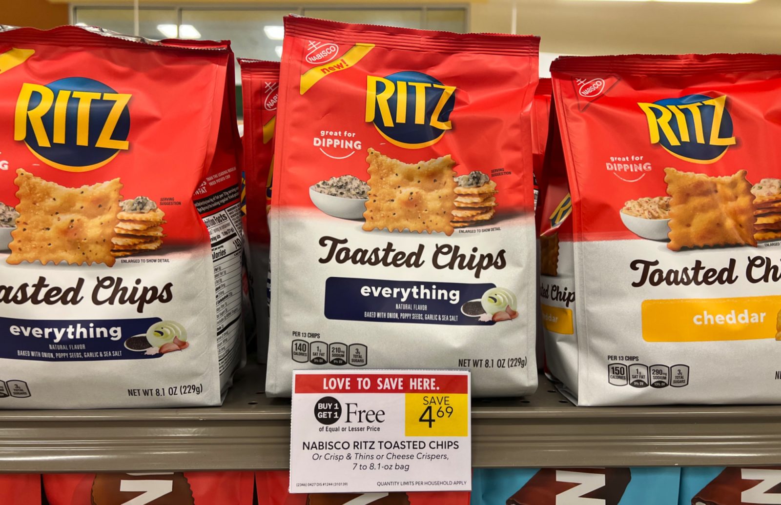 Ritz Toasted Chips Just $1.35 At Publix (Regular Price $4.69 ...