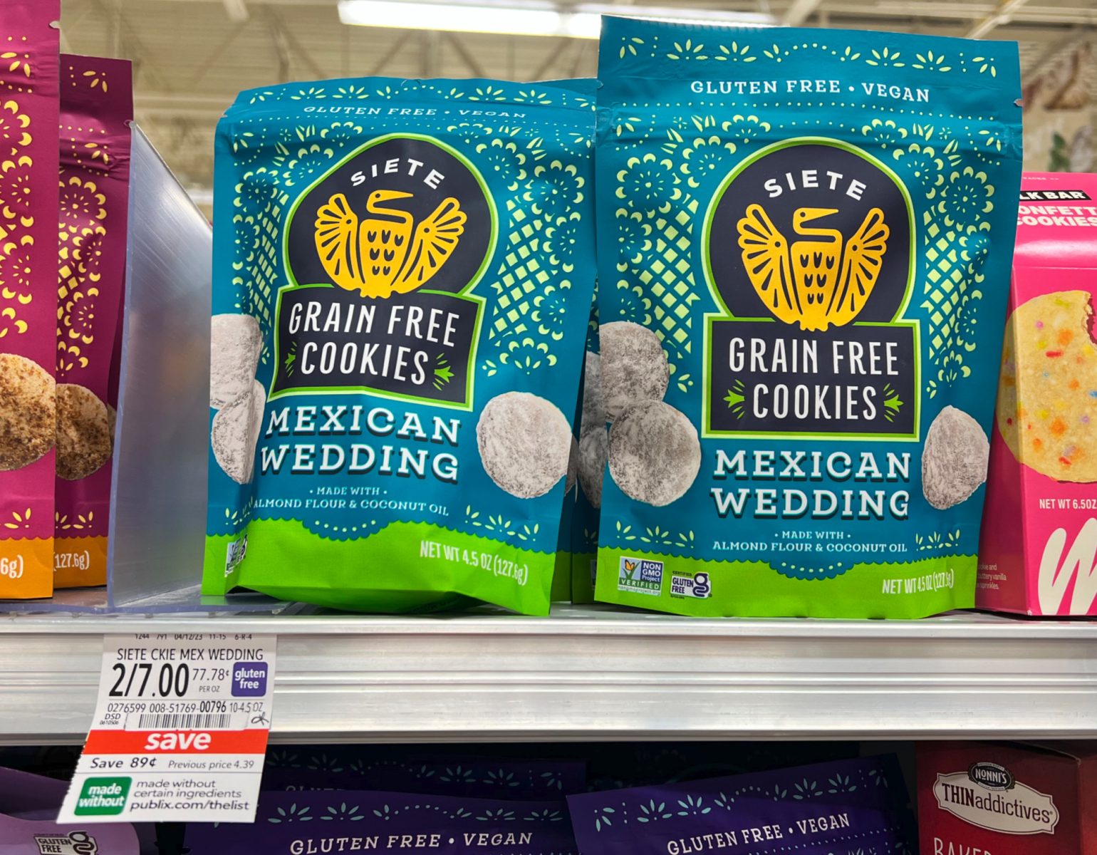 Siete Cookies As Low As $2 Per Bag (Regular Price $4.39) - iHeartPublix