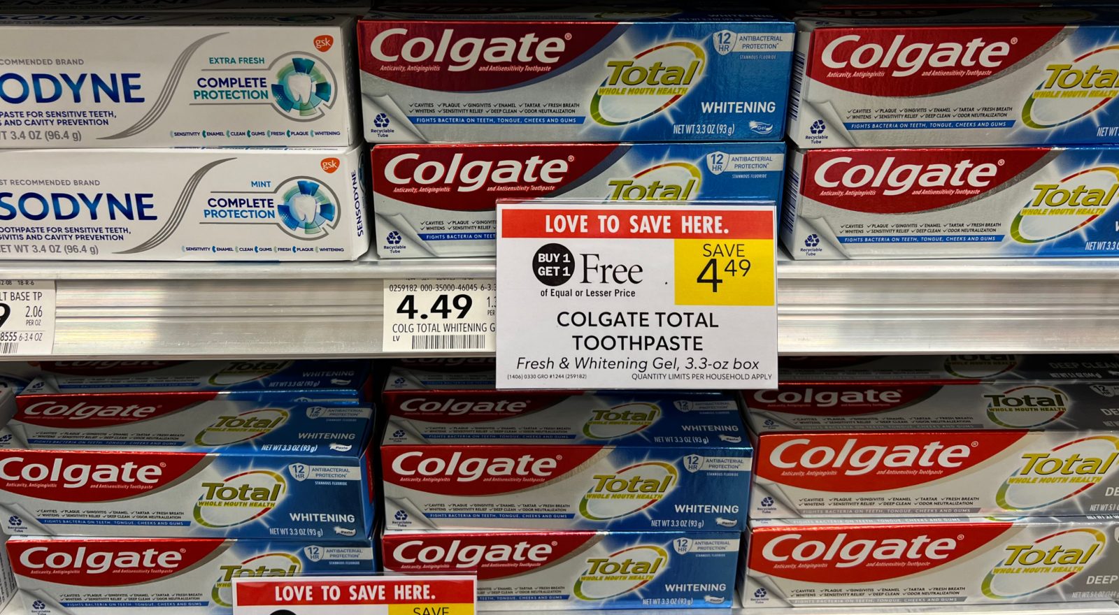 Grab FOUR Tubes of Colgate Total Toothpaste As Low As FREE At Publix ...
