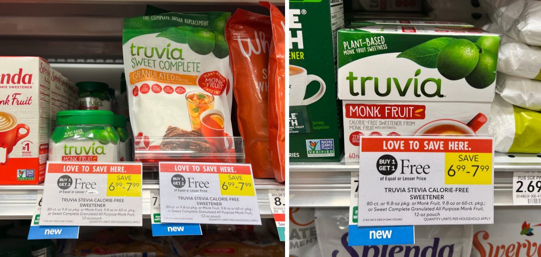 Truvia Monk Fruit As Low As FREE At Publix - iHeartPublix