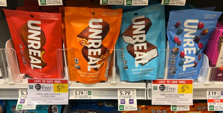 Get Unreal Chocolate Snacks For Just $1.40 Per Bag At Publix - iHeartPublix