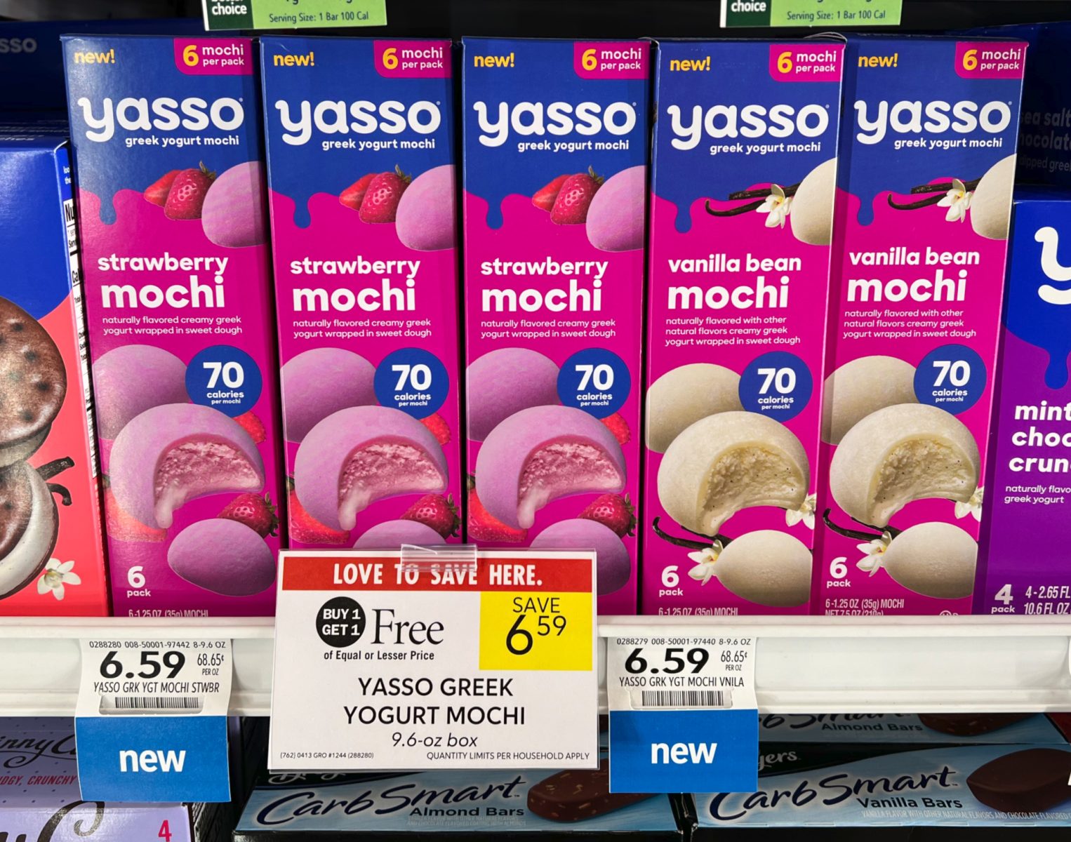 Yasso Frozen Greek Yogurt Mochi or Sandwiches As Low As FREE At Publix ...