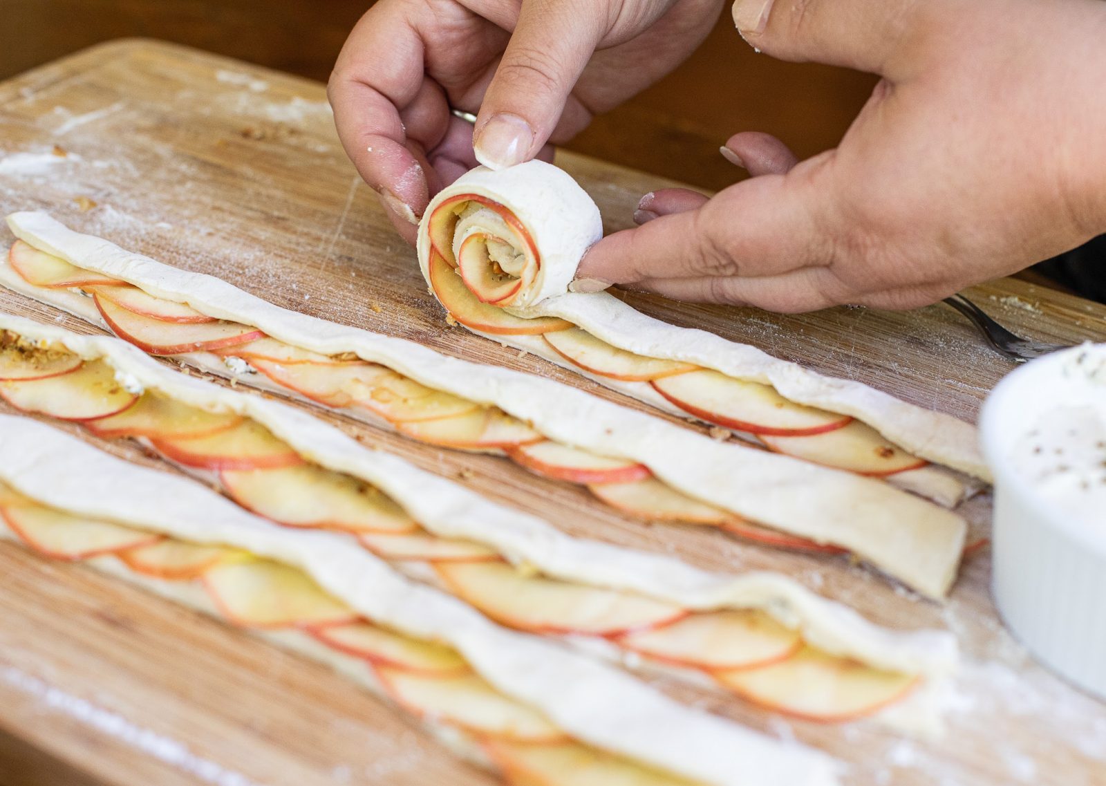Delight Mom With Elegant Pastry Roses Made With alouette Cheese For ...