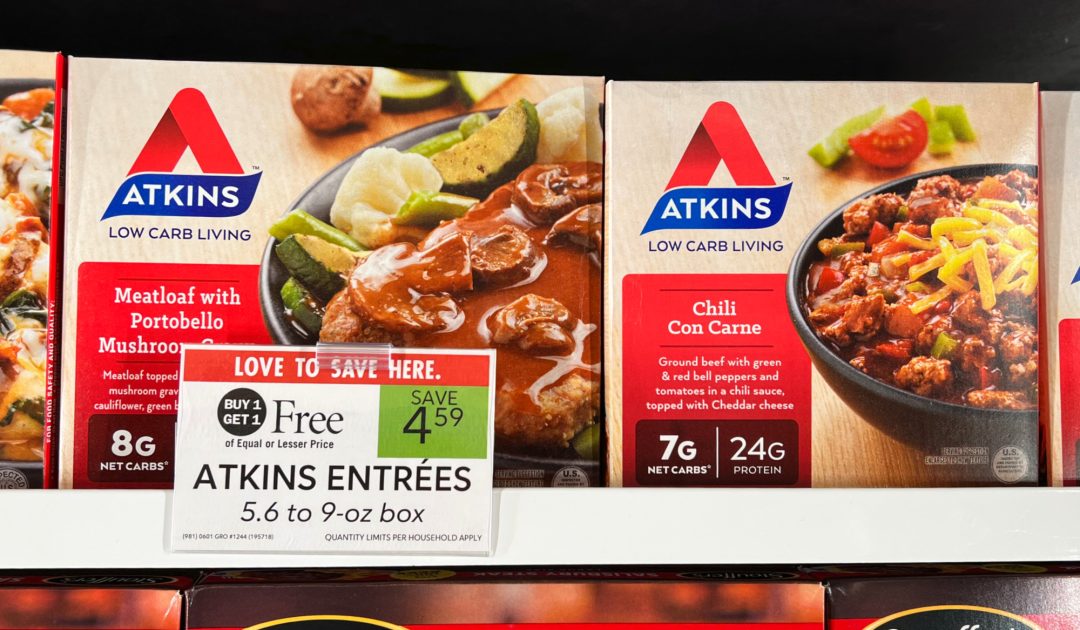 Atkins Entrees As Low As $1.30 At Publix - iHeartPublix
