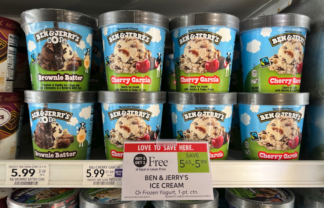 Ben & Jerry’s Ice Cream Just $2 Per Pint At Publix - iHeartPublix