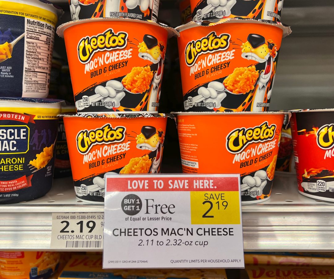 Cheetos Mac ‘n Cheese Cups Just 90¢ At Publix - iHeartPublix