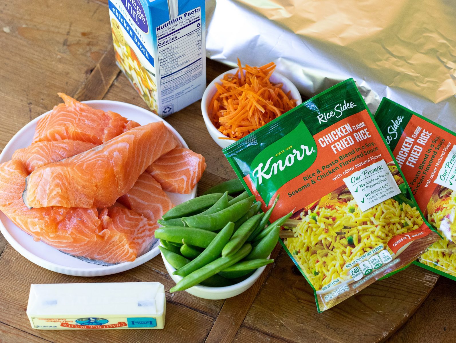 Weeknight Salmon & Rice Foil Packets - iHeartPublix
