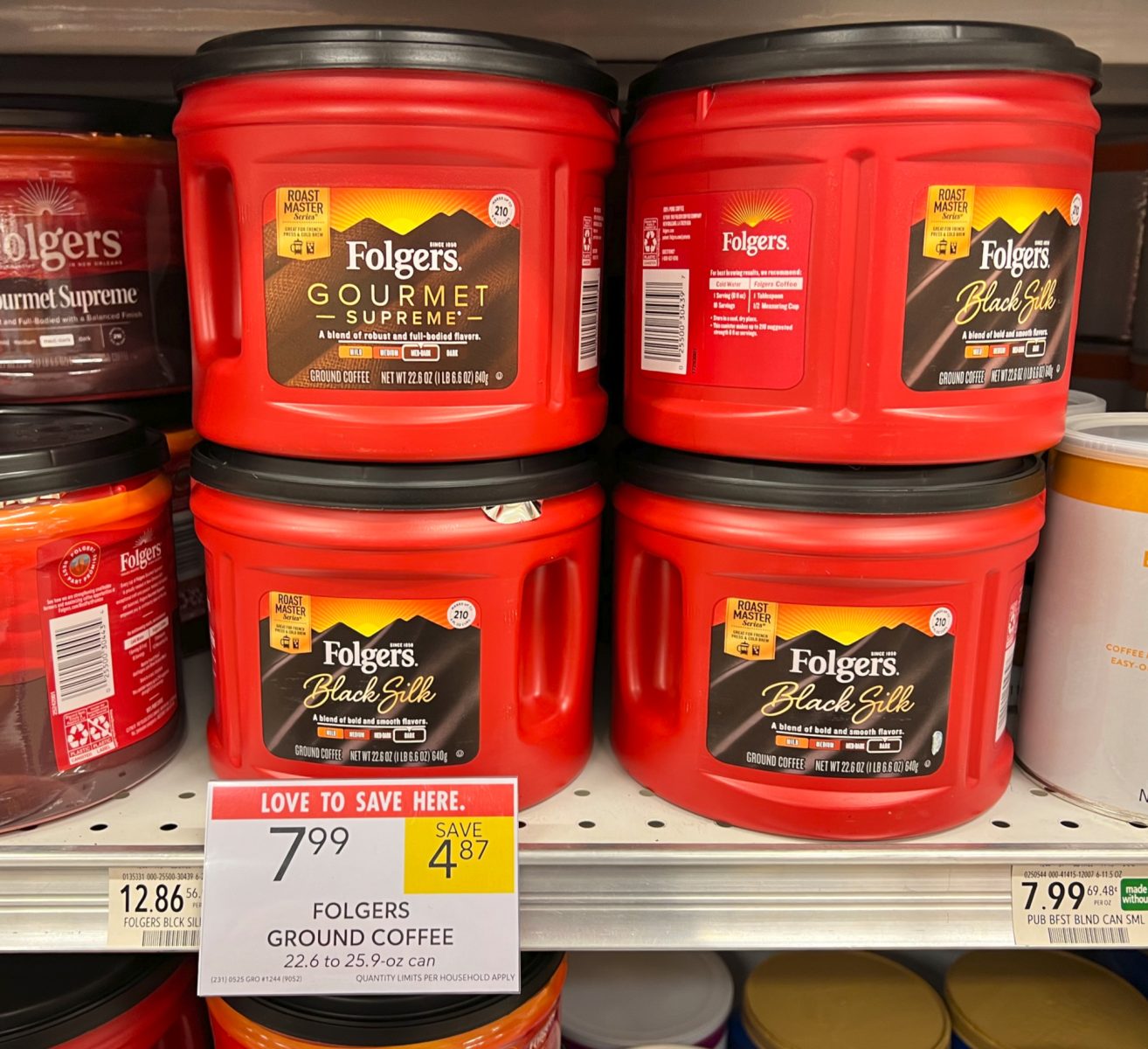 Folgers Coffee As Low As $6.49 At Publix (Regular Price $12.86 ...