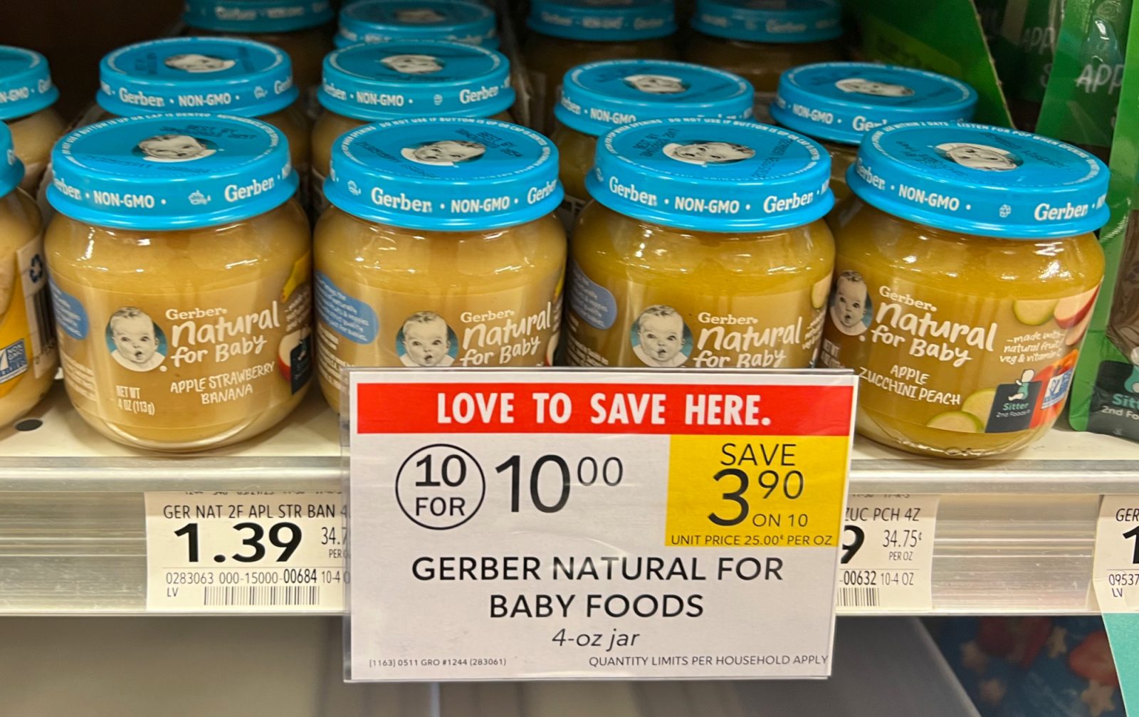 Gerber Baby Food As Low As 38¢ Each At Publix - iHeartPublix