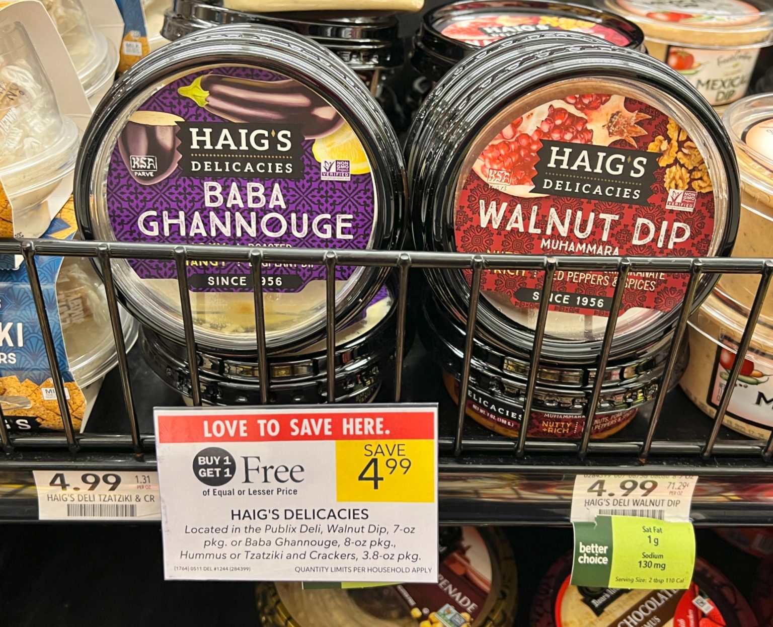 Haig’s Delicacies Hummus & Crackers or Walnut Dip As Low As $2 At ...