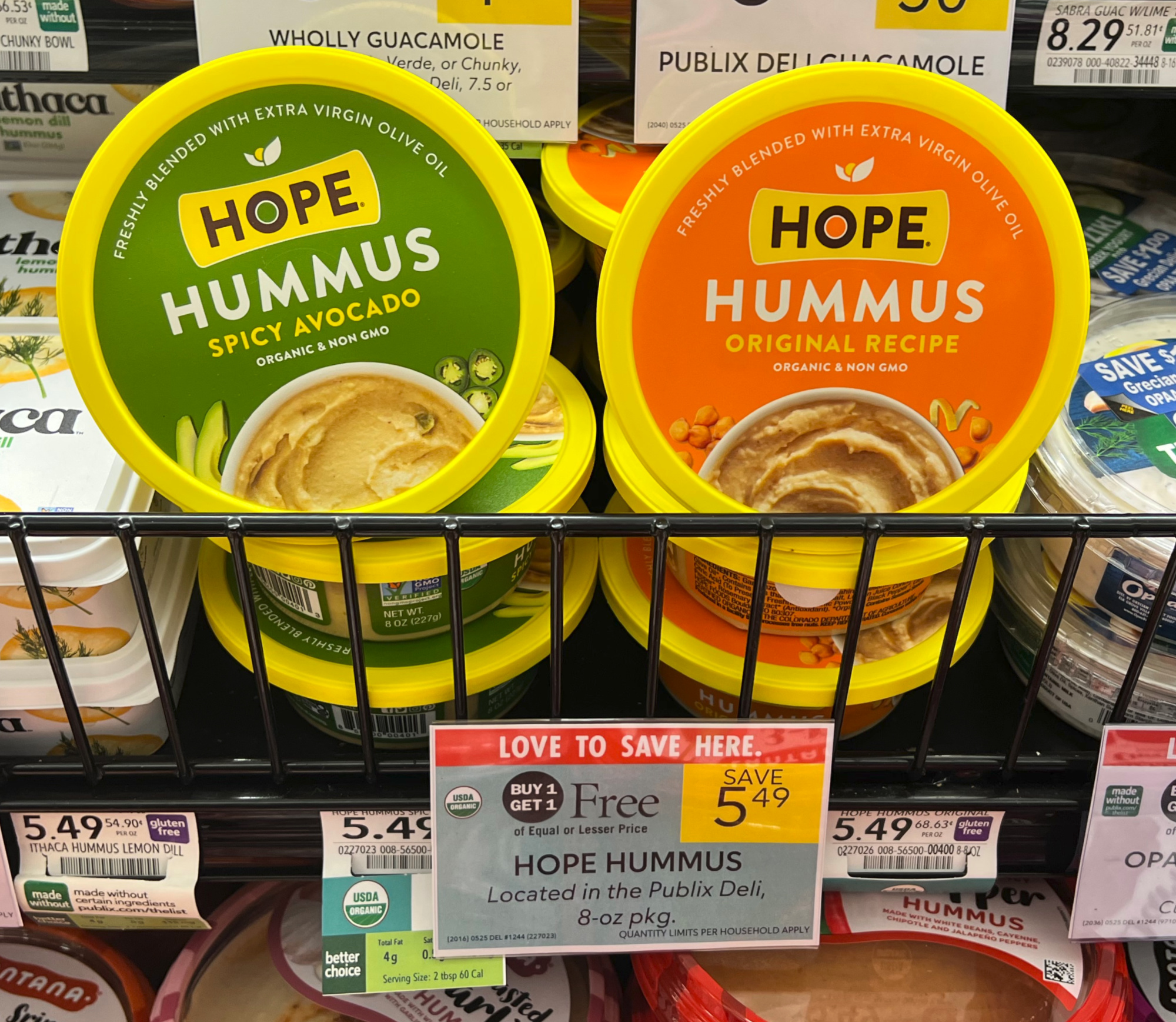 Hope Hummus Is Just $1.65 At Publix - iHeartPublix