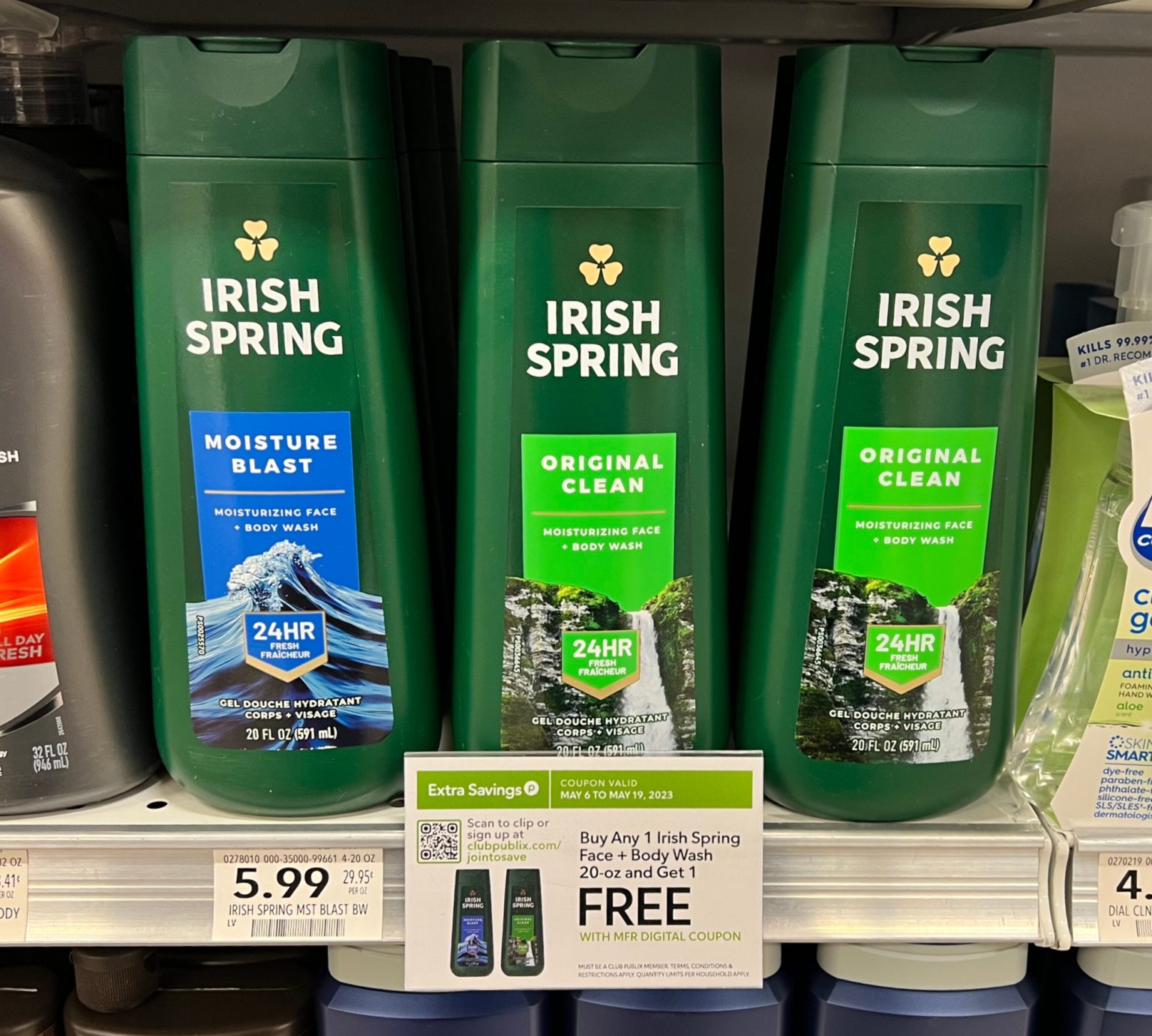 Irish Spring Body Wash Just $3 At Publix - iHeartPublix