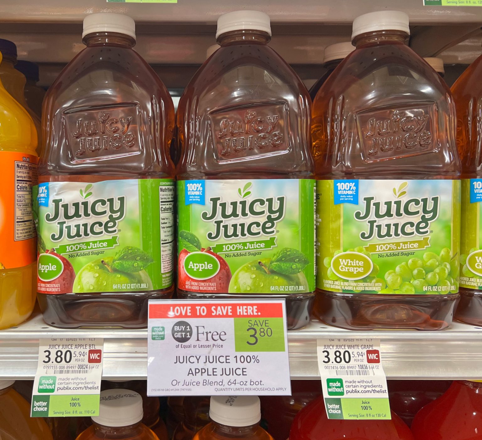 Juicy Juice Just $1.90 Per Bottle At Publix - iHeartPublix