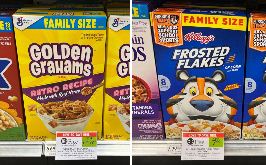 Grab Kellogg’s Cereal & Save – Family Size Boxes As Low As $2.85 At ...