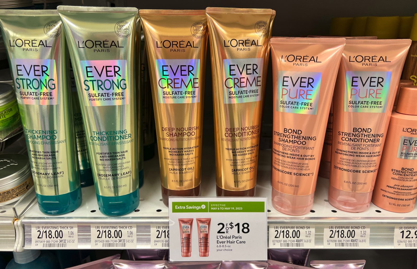 L’Oreal Ever Shampoo or Conditioner Ibotta For The Publix Sale ...