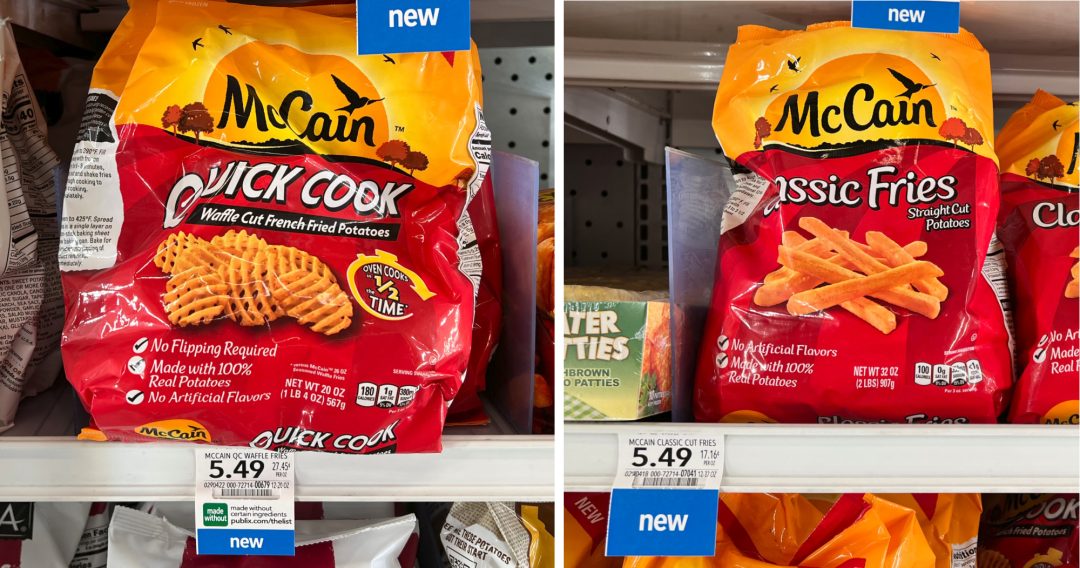 McCain Quick Cook Fries As Low As $2.29 At Publix - iHeartPublix