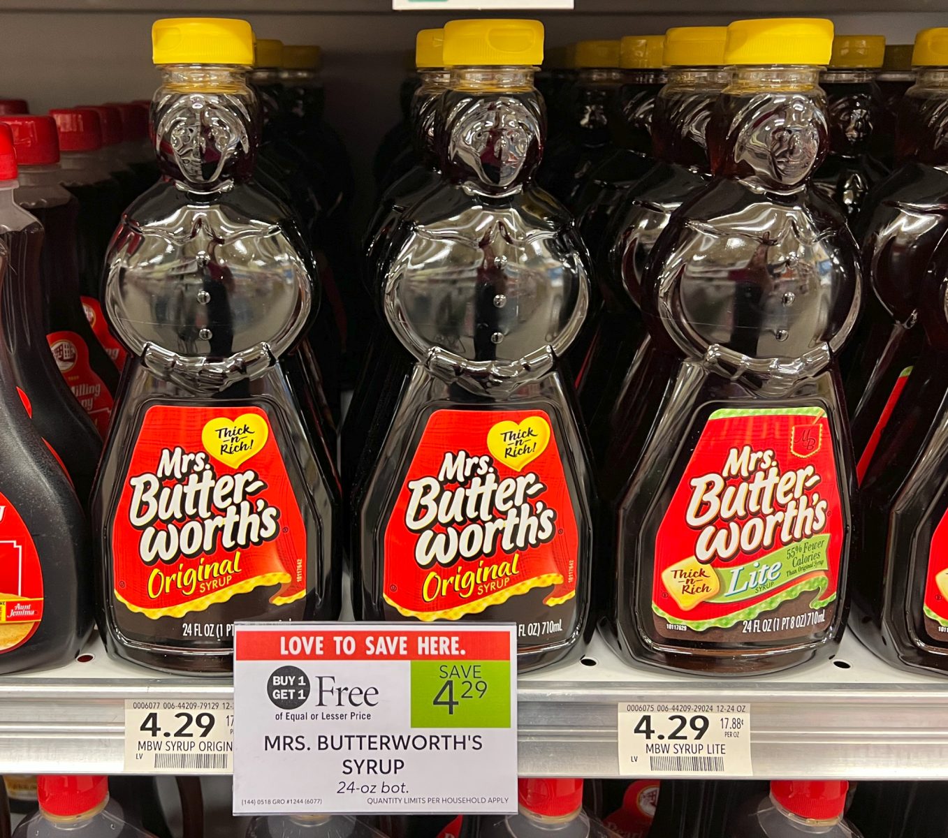 Mrs. Butterworth’s Syrup Just $1.65 At Publix - iHeartPublix