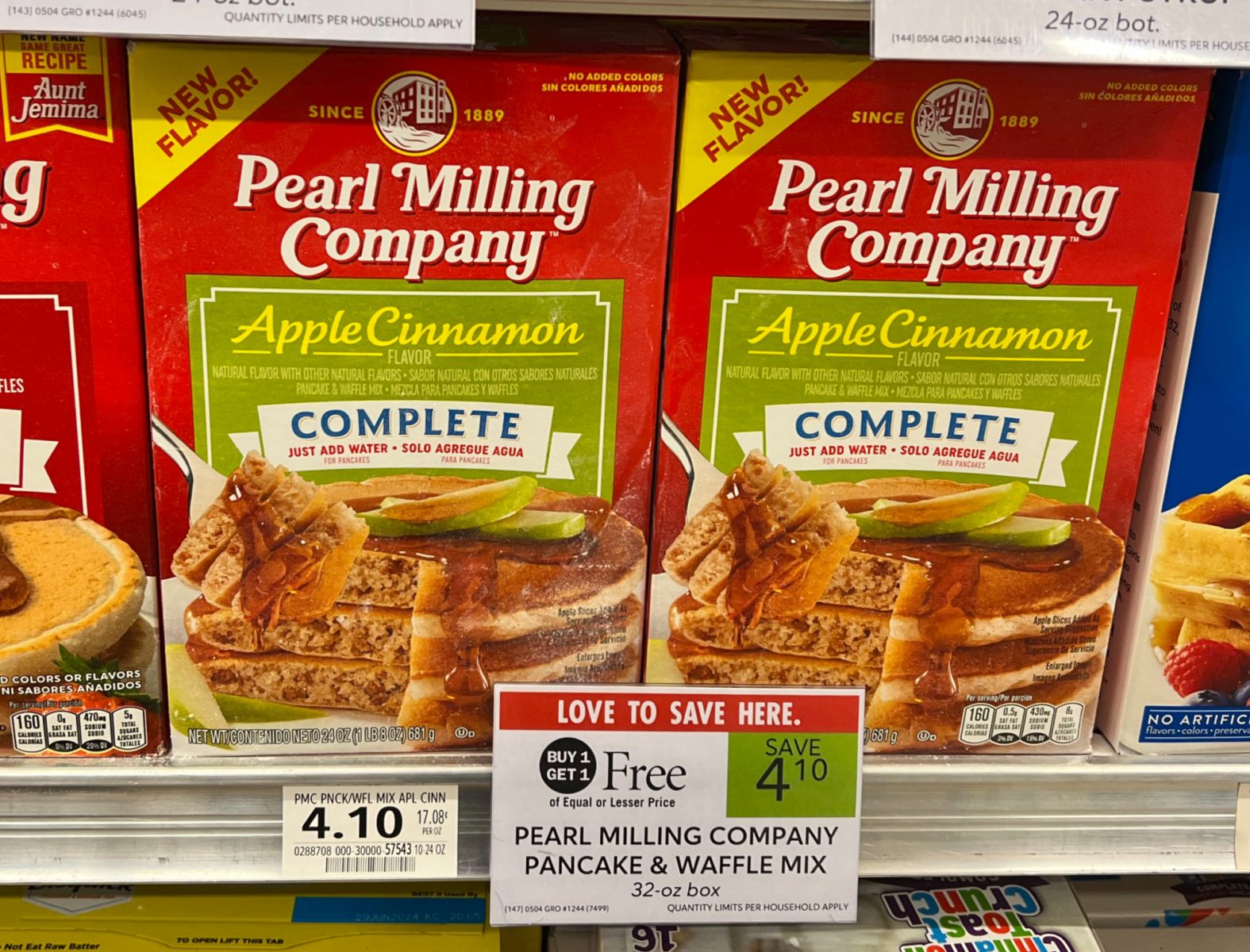 Pearl Milling Company Apple Cinnamon Pancake Mix As Low As FREE At ...