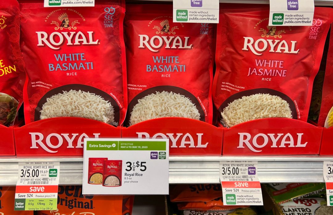 Get Royal Ready To Heat Rice As Low As 67¢ At Publix - iHeartPublix