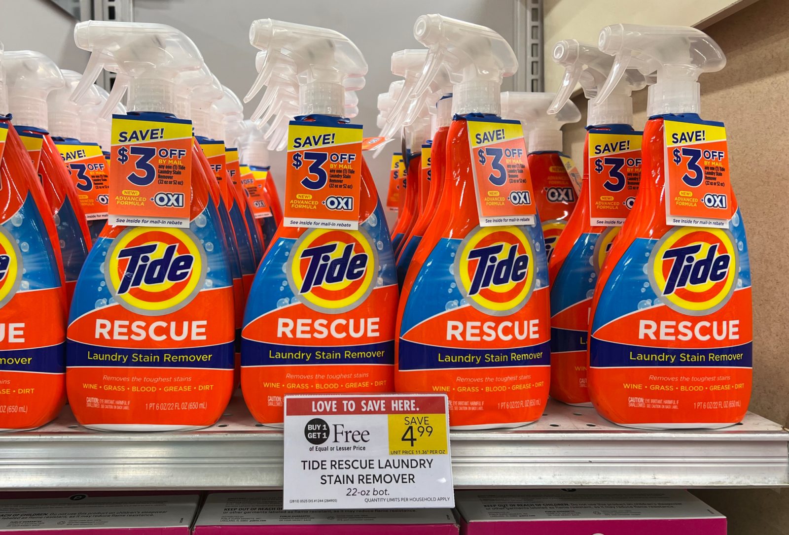 Tide Rescue Laundry Stain Remover Spray As Low As $1.25 At Publix ...