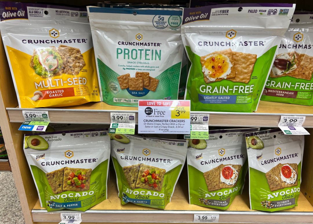 Crunchmaster Crackers Just 25¢ At Publix - iHeartPublix