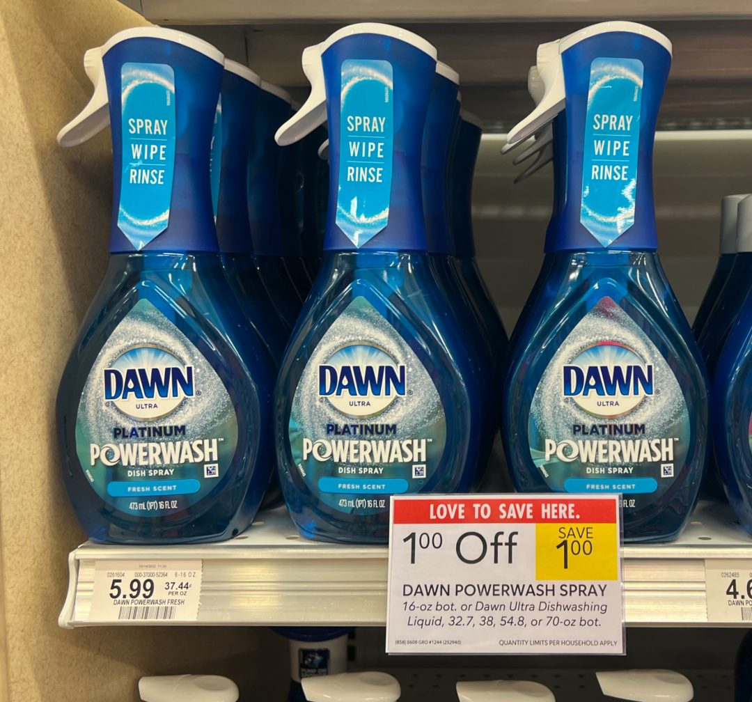 Dawn Powerwash As Low As $2.99 Per Bottle At Publix - iHeartPublix