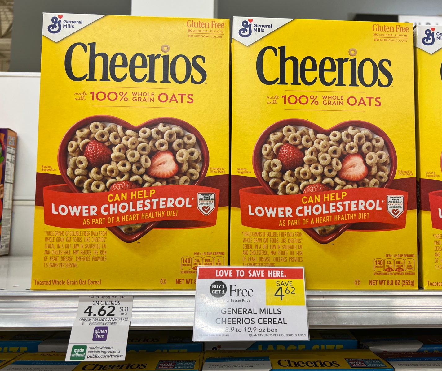 Get General Mills Cheerios Cereal As Low As 81¢ Per Box At Publix ...