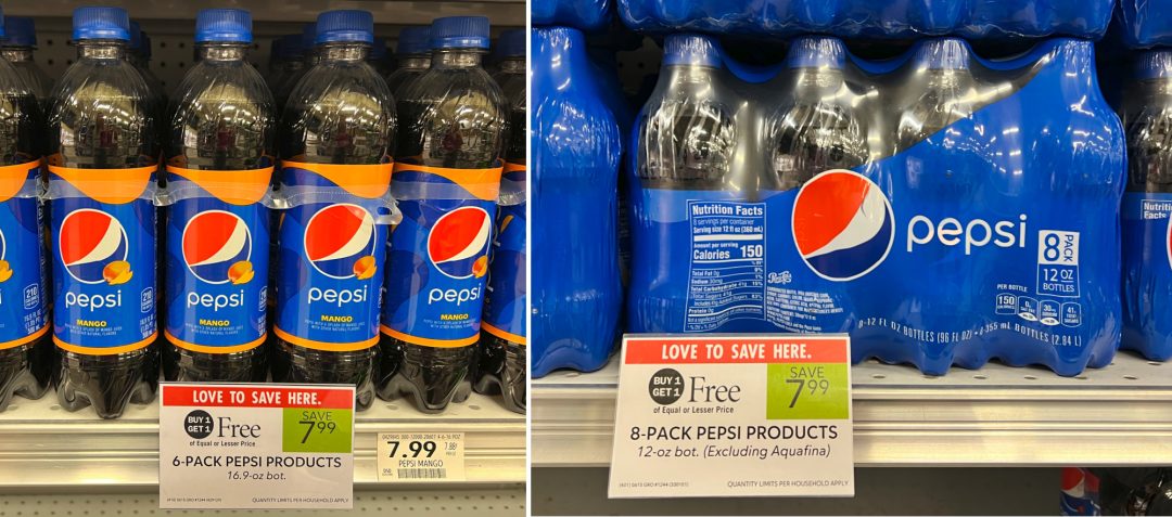 6 OR 8-Packs Of Pepsi Soda As Low As $3.40 At Publix (Regular Price $7. ...