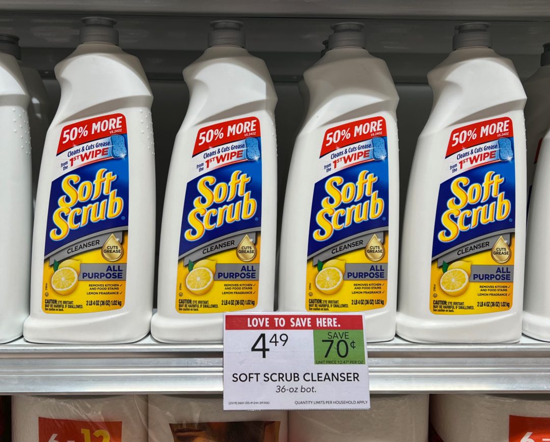 Soft Scrub Cleanser Just $3.49 At Publix - iHeartPublix