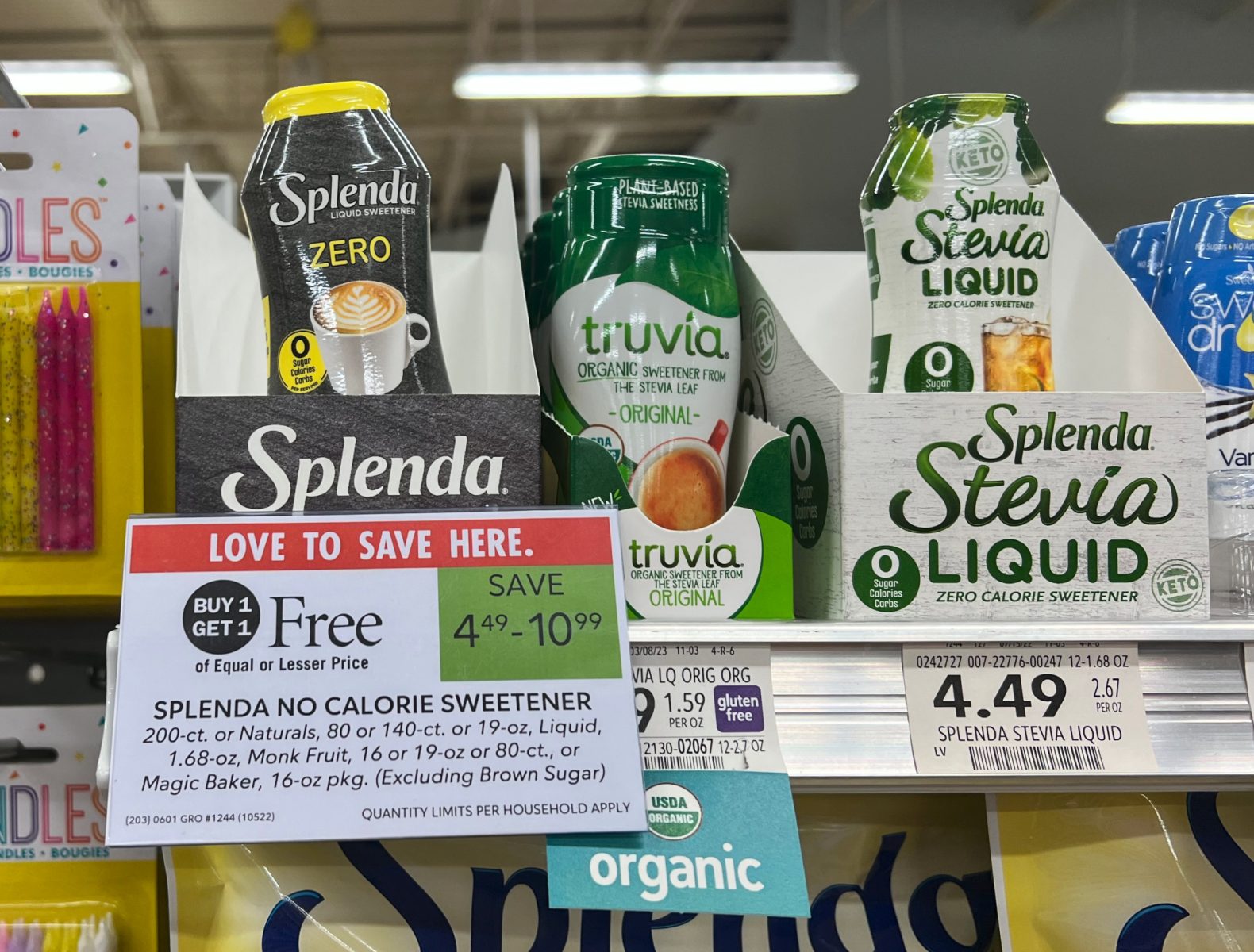 Splenda Sweetener Is As Low As 25¢ At Publix - iHeartPublix