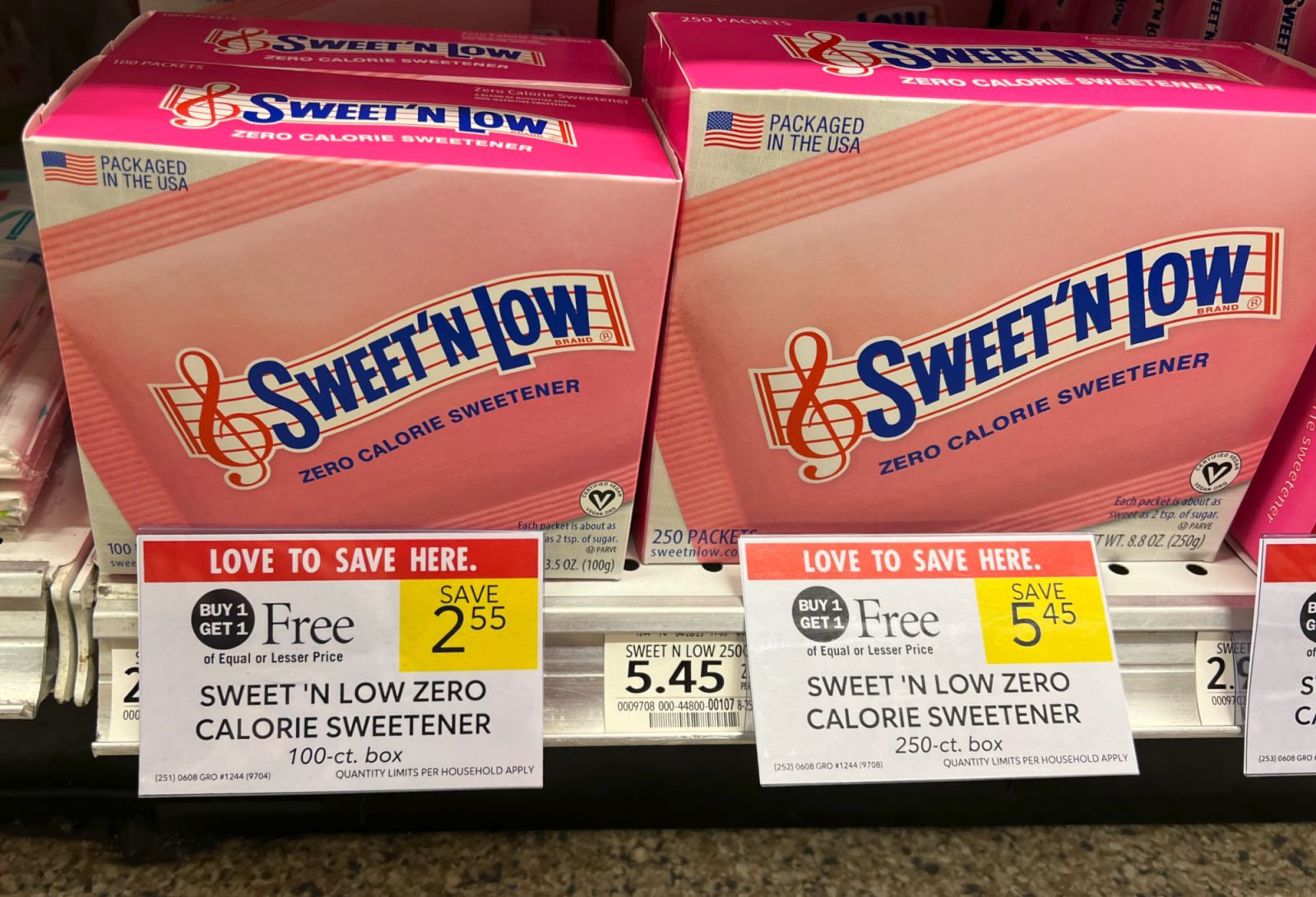 Get The Boxes Of Sweet ‘N Low Sweetener Packets For As Low As 78¢ Each ...