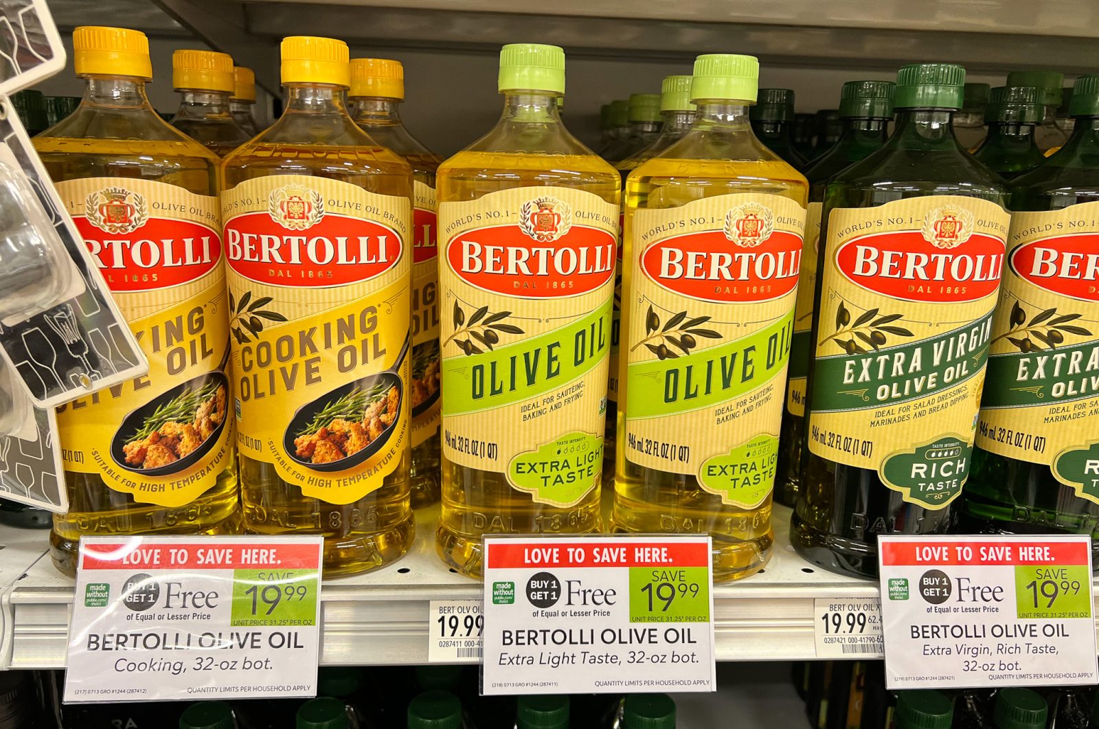 Grab A Big Bottle Of Bertolli Olive Oil For As Low As $6 - iHeartPublix