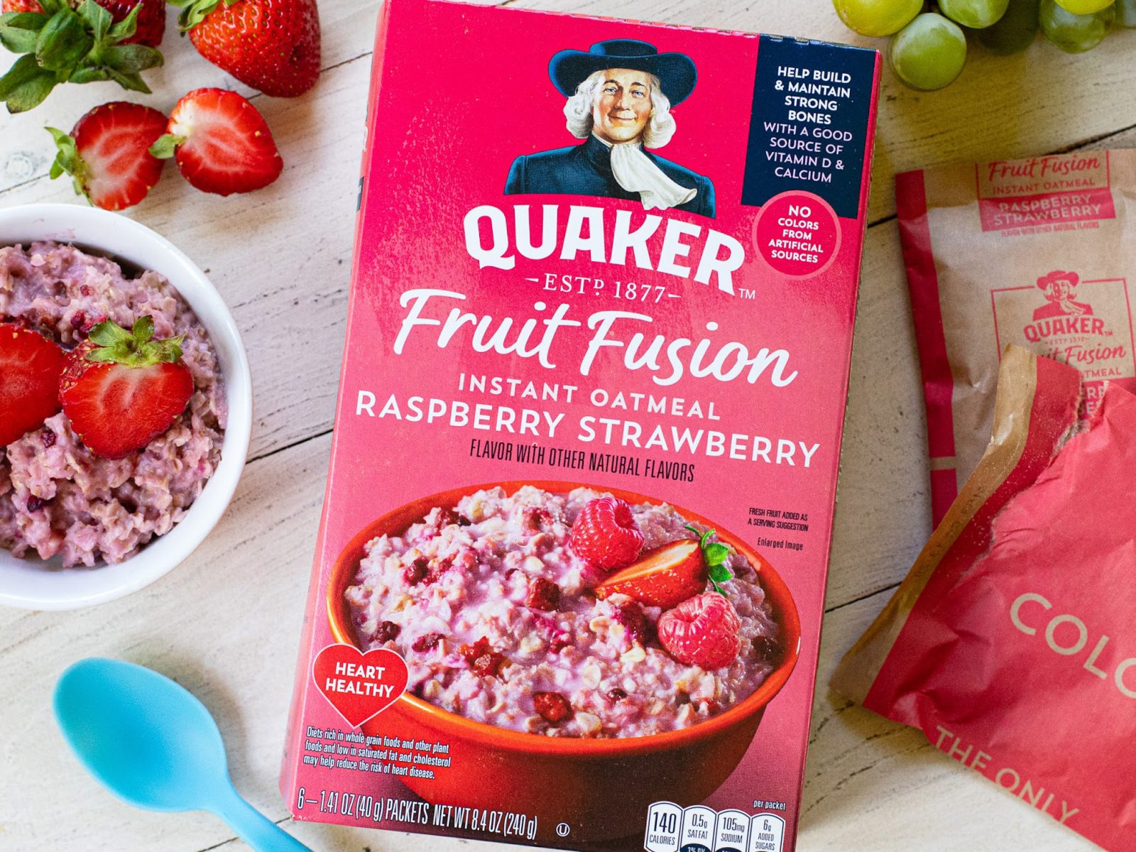Get The Boxes Of Quaker Fruit Fusion Instant Oatmeal For Just $1.20 Per ...
