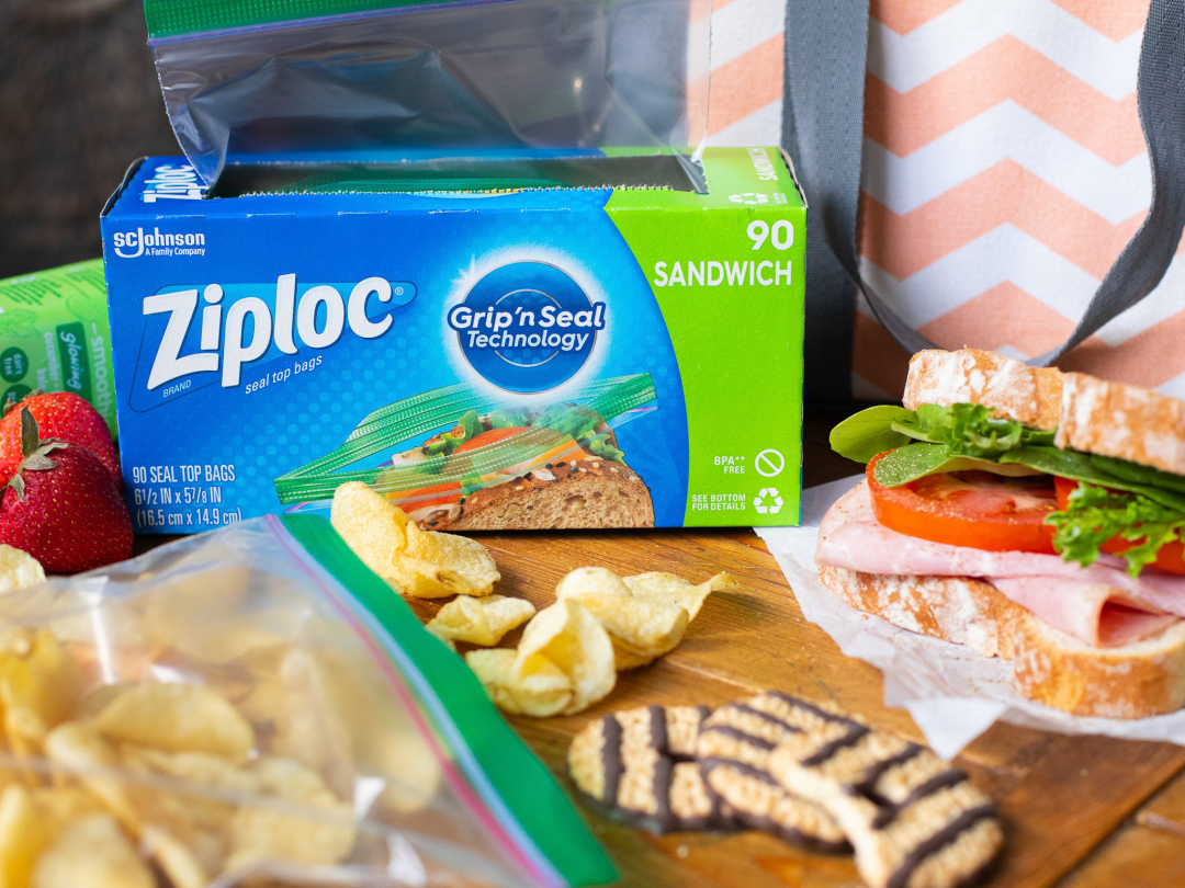 Grab Back To School Essentials Look For Ziploc Brand Bags On Sale At