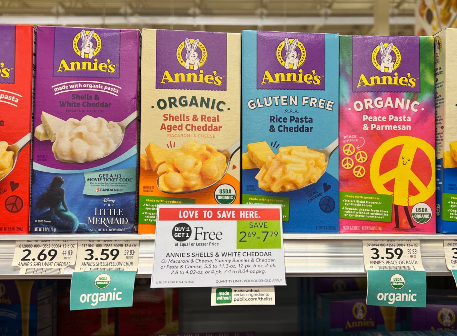 Annie’s Homegrown Macaroni & Cheese As Low As 97¢ Per Box At Publix ...