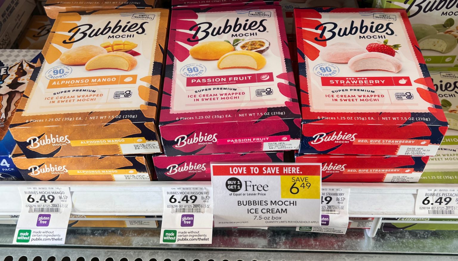 Bubbies Mochi Ice Cream As Low As FREE At Publix - iHeartPublix