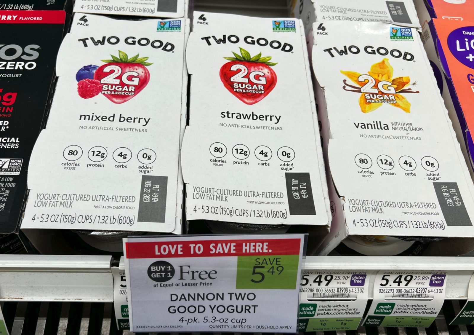 Get The 4-Packs Of Two Good Yogurt For Just 50¢ At Publix – Just 10 ...