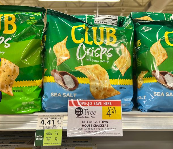 Kellogg’s Club Crisps As Low As $1.21 At Publix - iHeartPublix