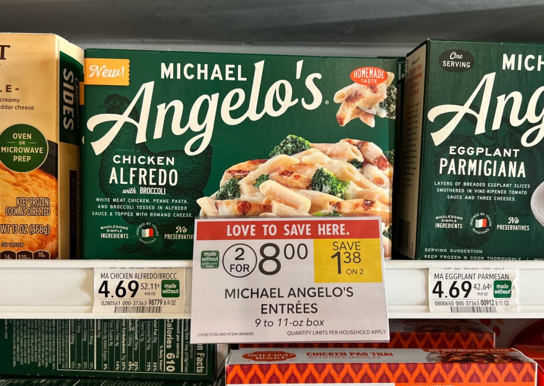 Michael Angelo’s Entrees As Low As $1.86 At Publix - iHeartPublix