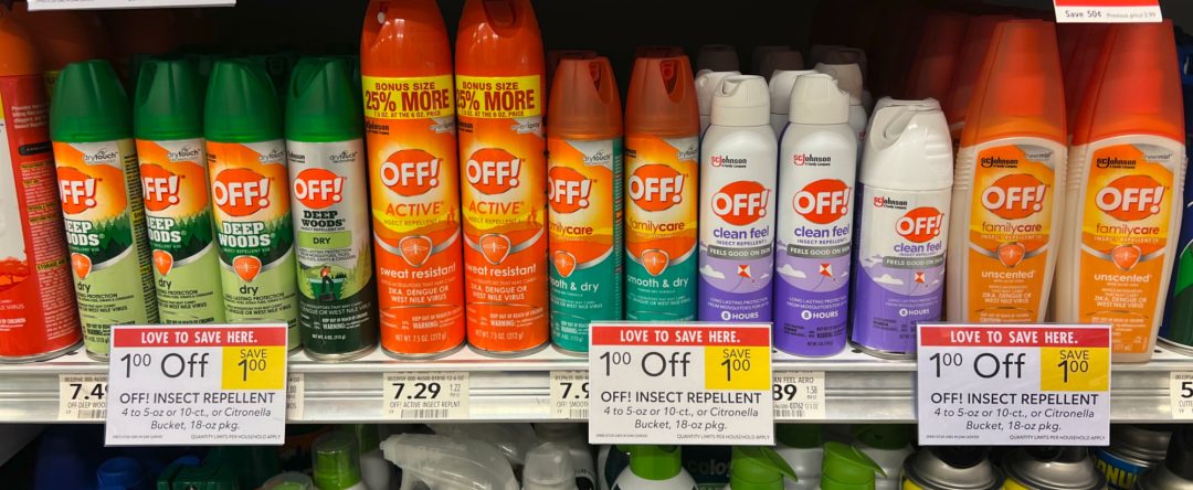 Get Off! Clean Feel Insect Repellent Spray For Just $3.89 At Publix ...